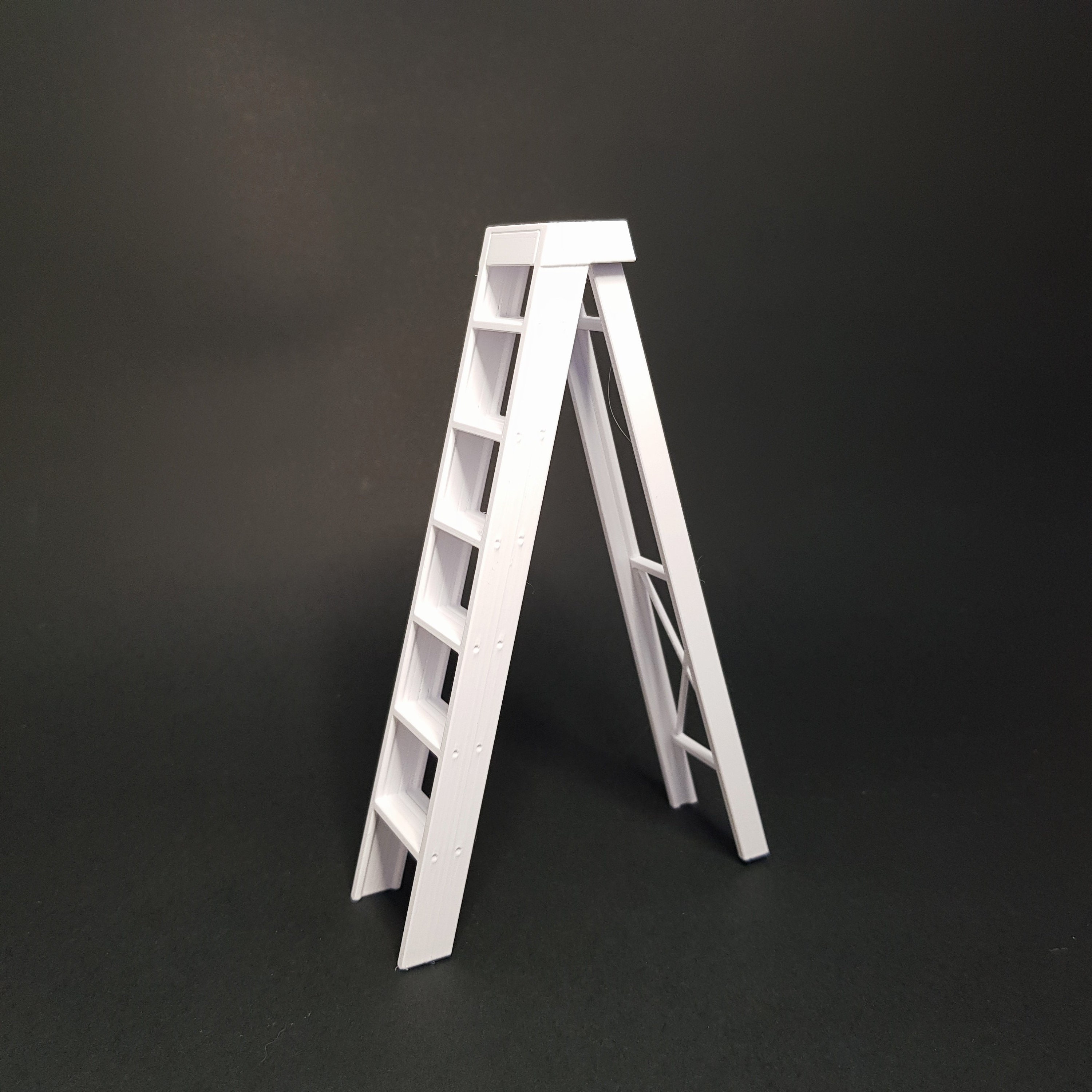 Folding Step Ladder - Miniature Furniture 1/12 Scale, Digital STL Files ...