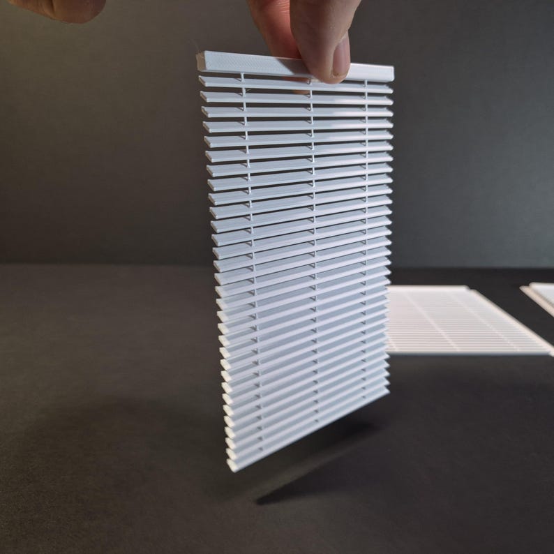 Miniature Venetian Blinds - Miniature Furniture 1/12 Scale, Digital STL ...