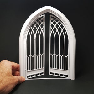 Miniature Church / Castle Iron Gate, Digital STL Files for 3d Printing ...