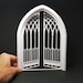 Miniature Church / Castle Iron Gate, Digital STL Files for 3d Printing ...