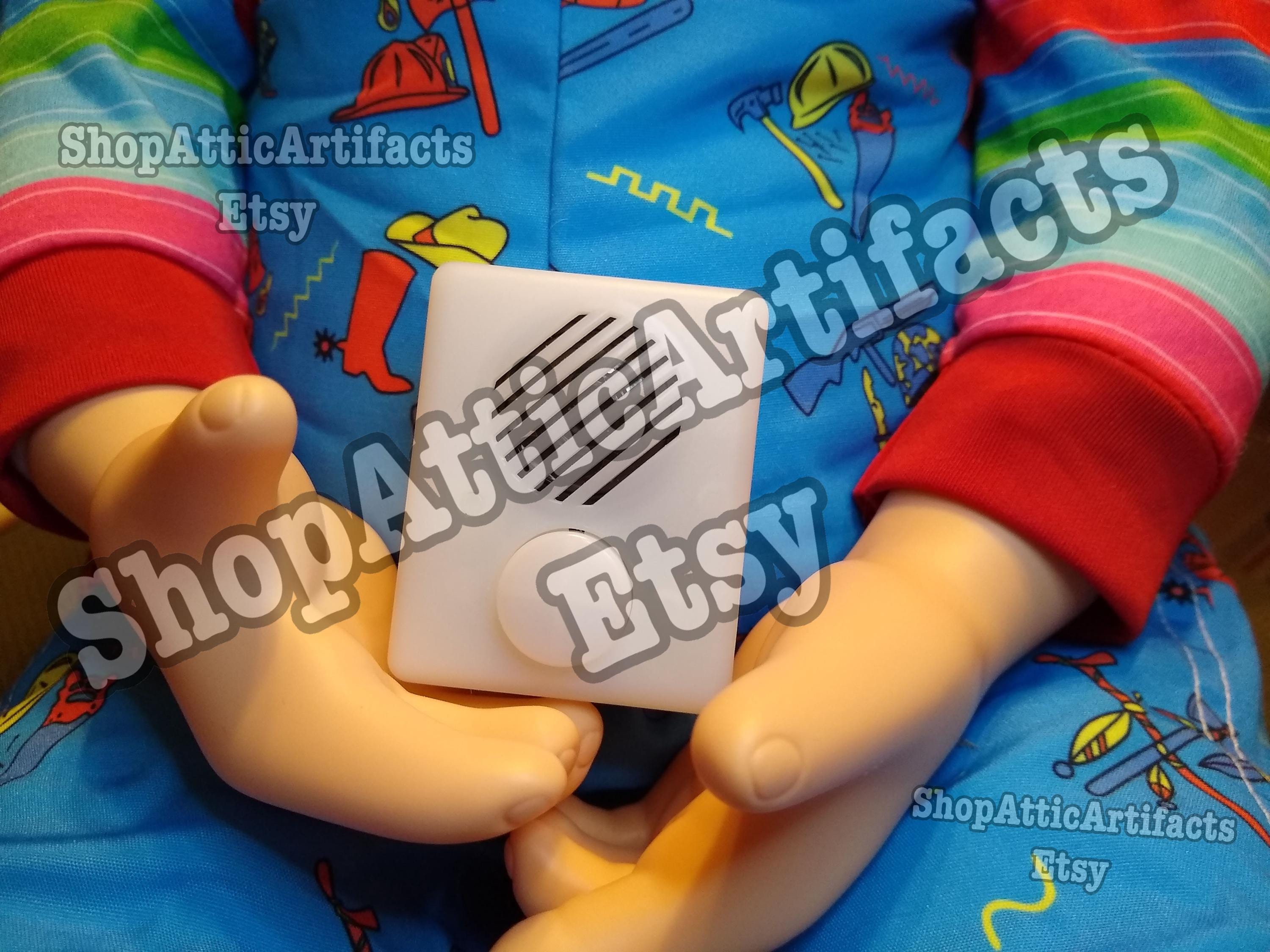 Child's Play Good Guys Chucky Voice Box 8 Phrases - Etsy