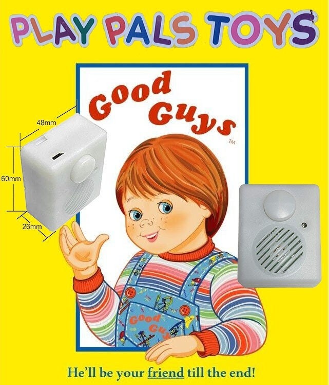 Classic Good Guys Voice Box 3 Phrases Child's Play 1988 Chucky - Etsy