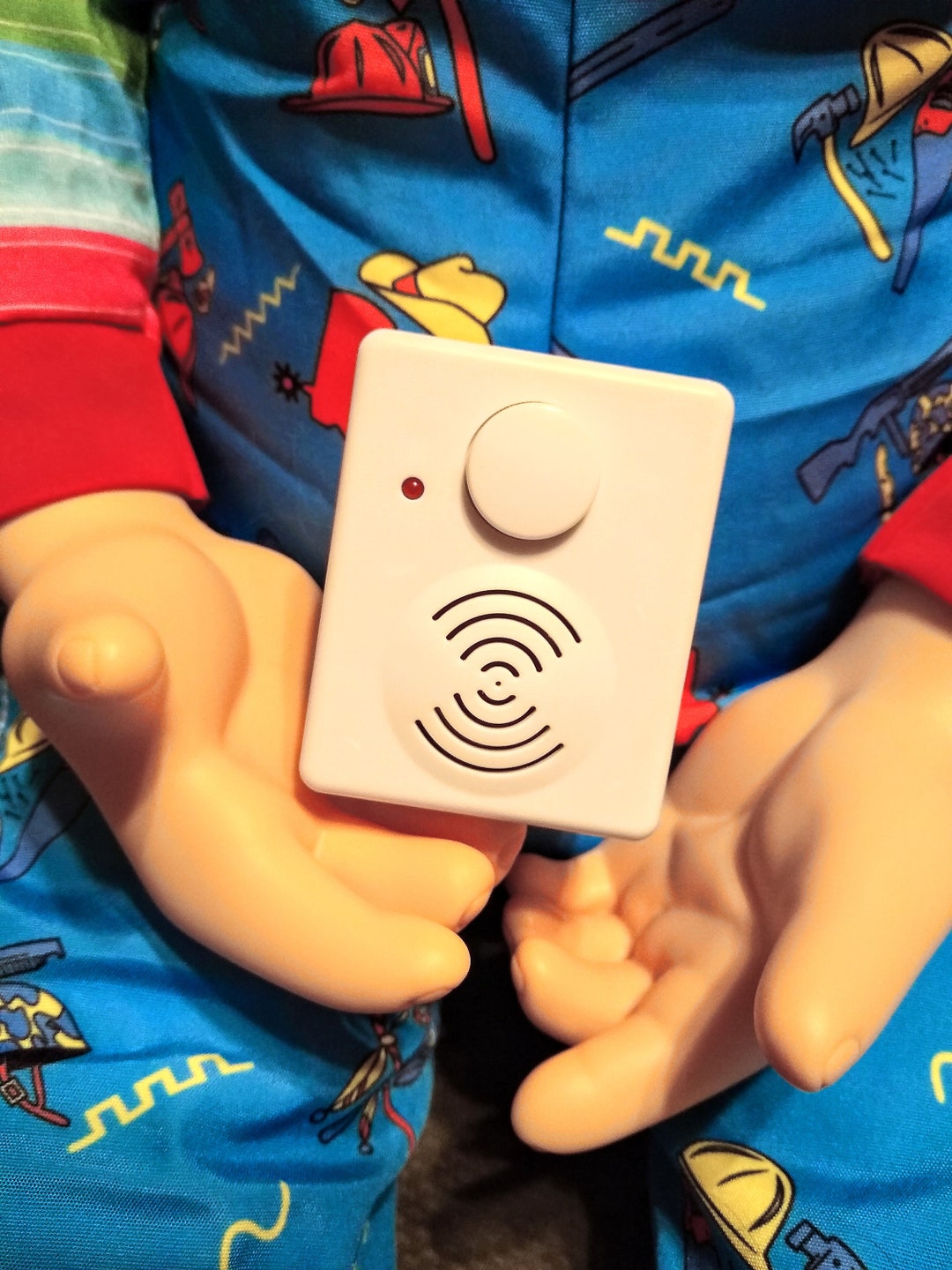 Child's Play Good Guys Chucky Voice Box 8 Phrases Hand Made read ...