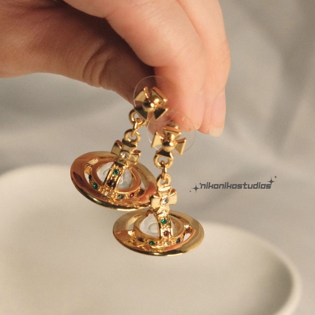 Nana Osaki Hachi Anime Earrings, Shin Nobu Ren Style, Whimsigoth Saturn ...