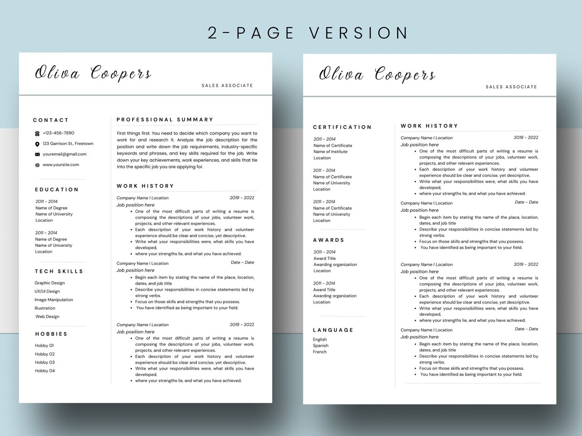 Retail Associate Resume Template, Cashier Associate Resume Template ...