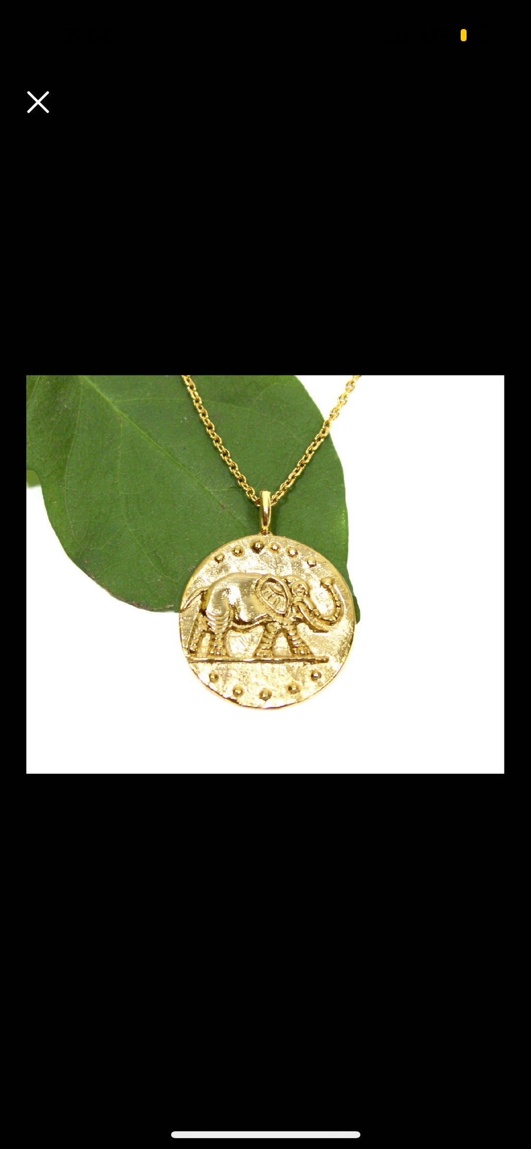 Custom Made Gold Coin Pendant Necklace , 14k/18k Solid Hallmarked Gold ...