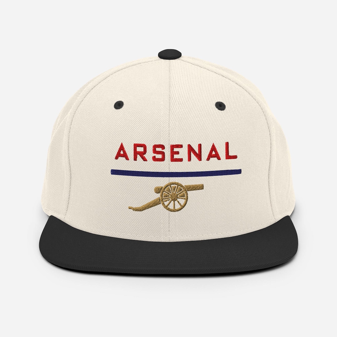 Arsenal Type Gooner Fan Embroidered Snapback Flat Bill Hat - Etsy