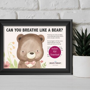 Printable Animal Breathing Exercises for Children: Mindful Breathwork ...