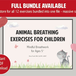 Printable Bee Breathing Exercise for Children: Mindful Breathwork for ...