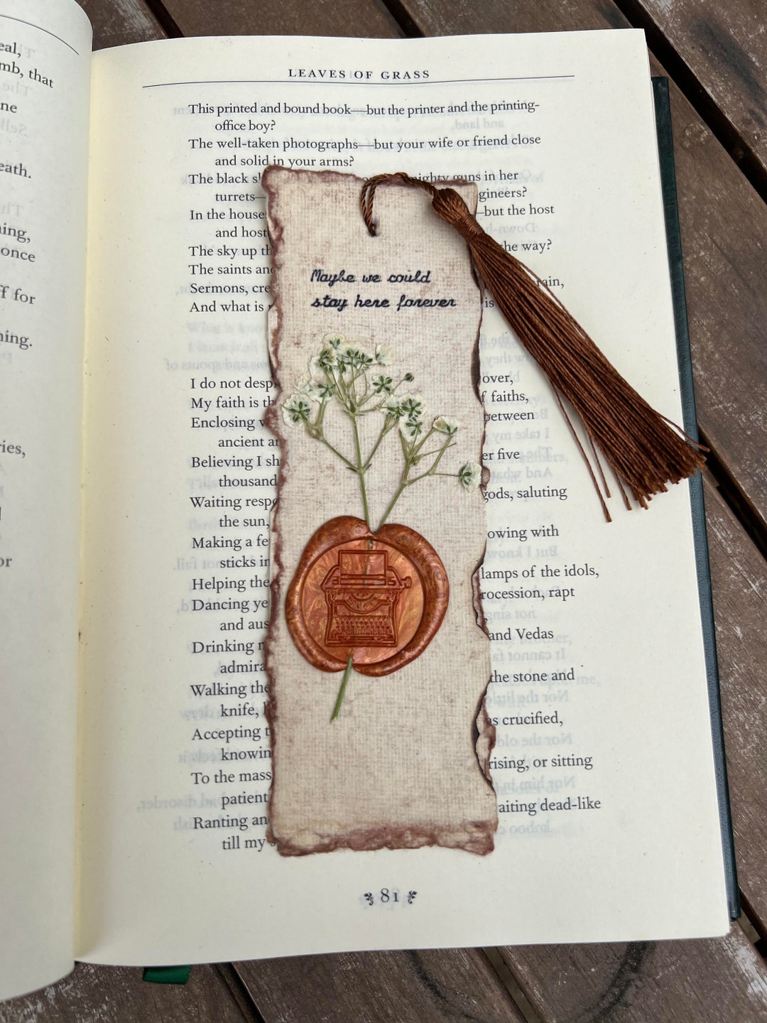 Maybe We Could Stay Here Forever - Etsy