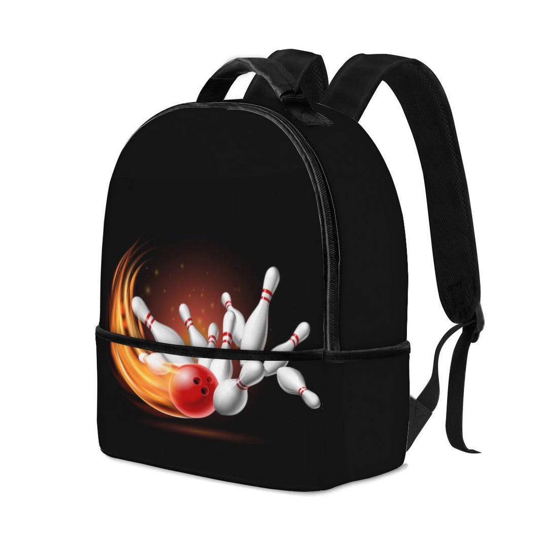 Bowling Ball Backpack for Kids and Adults, Laptop Backpack, Bowling ...