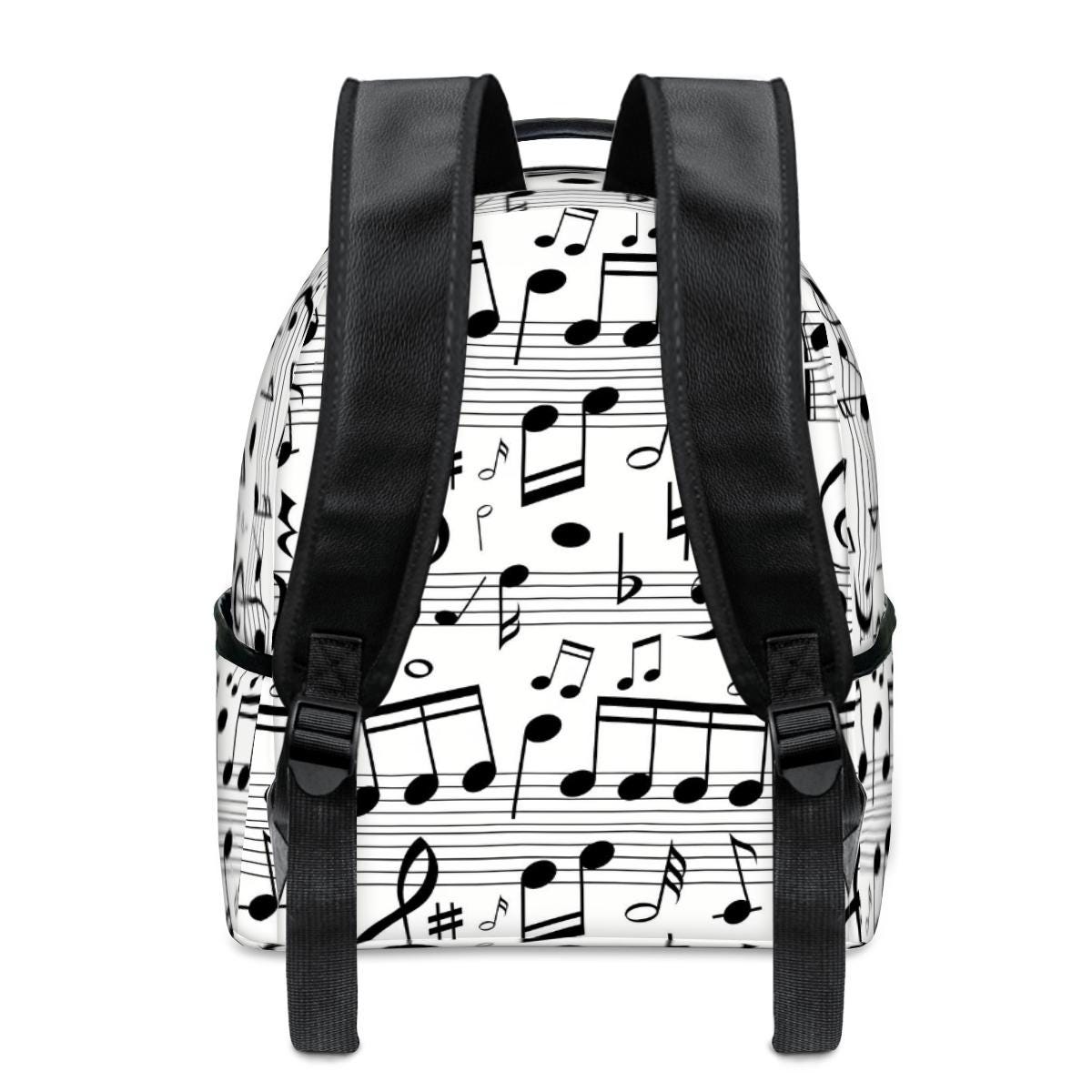 Music Notes Backpack for Kids and Adults, Laptop Backpack, Music ...