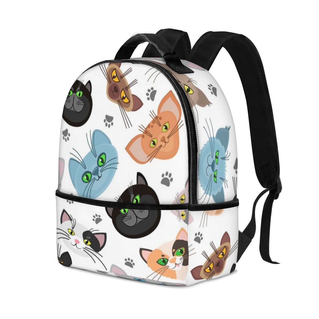 Cats Backpack for Kids and Adults, Laptop Backpack, Cute Cats ...