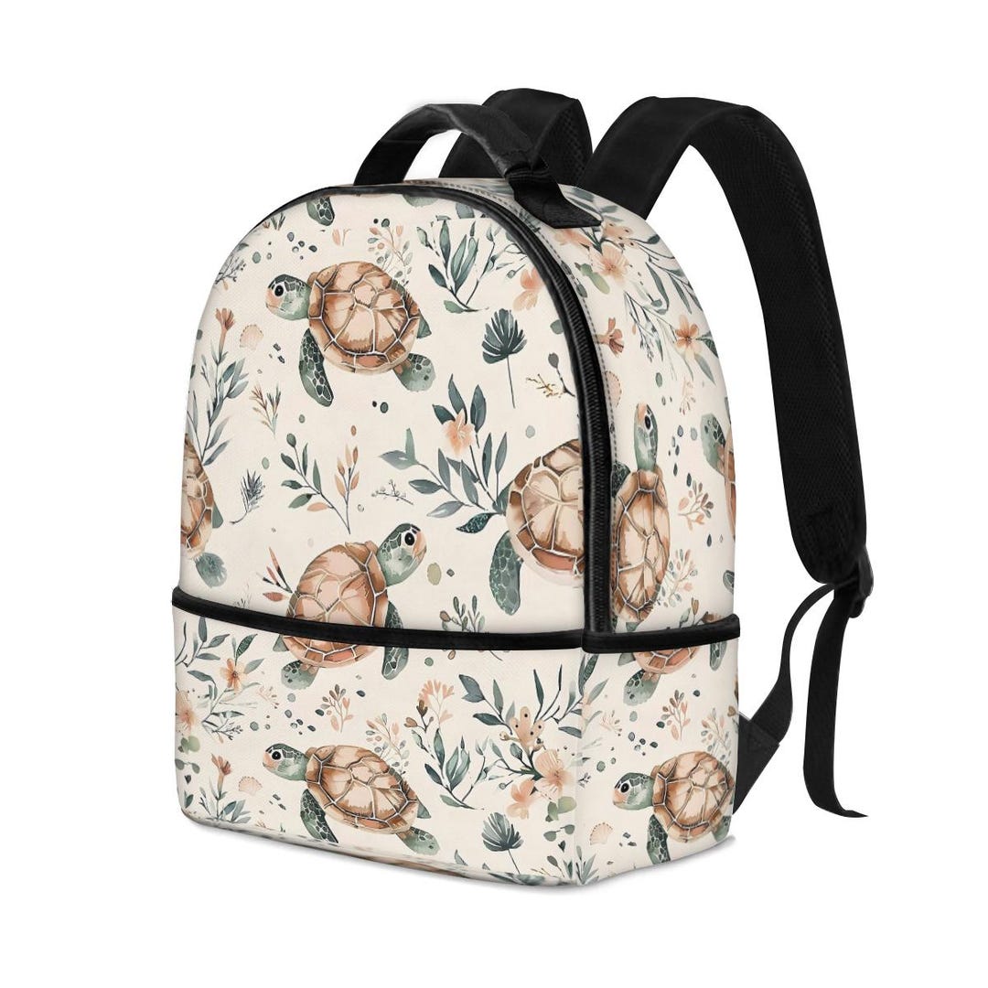 Turtles Backpack for Kids and Adults, Laptop Backpack, Turtles ...