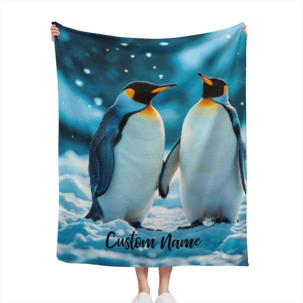 Penguin Blanket - Etsy