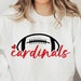 Cardinals SVG, Cardinals Mascot Svg, Cardinals School Team Svg ...