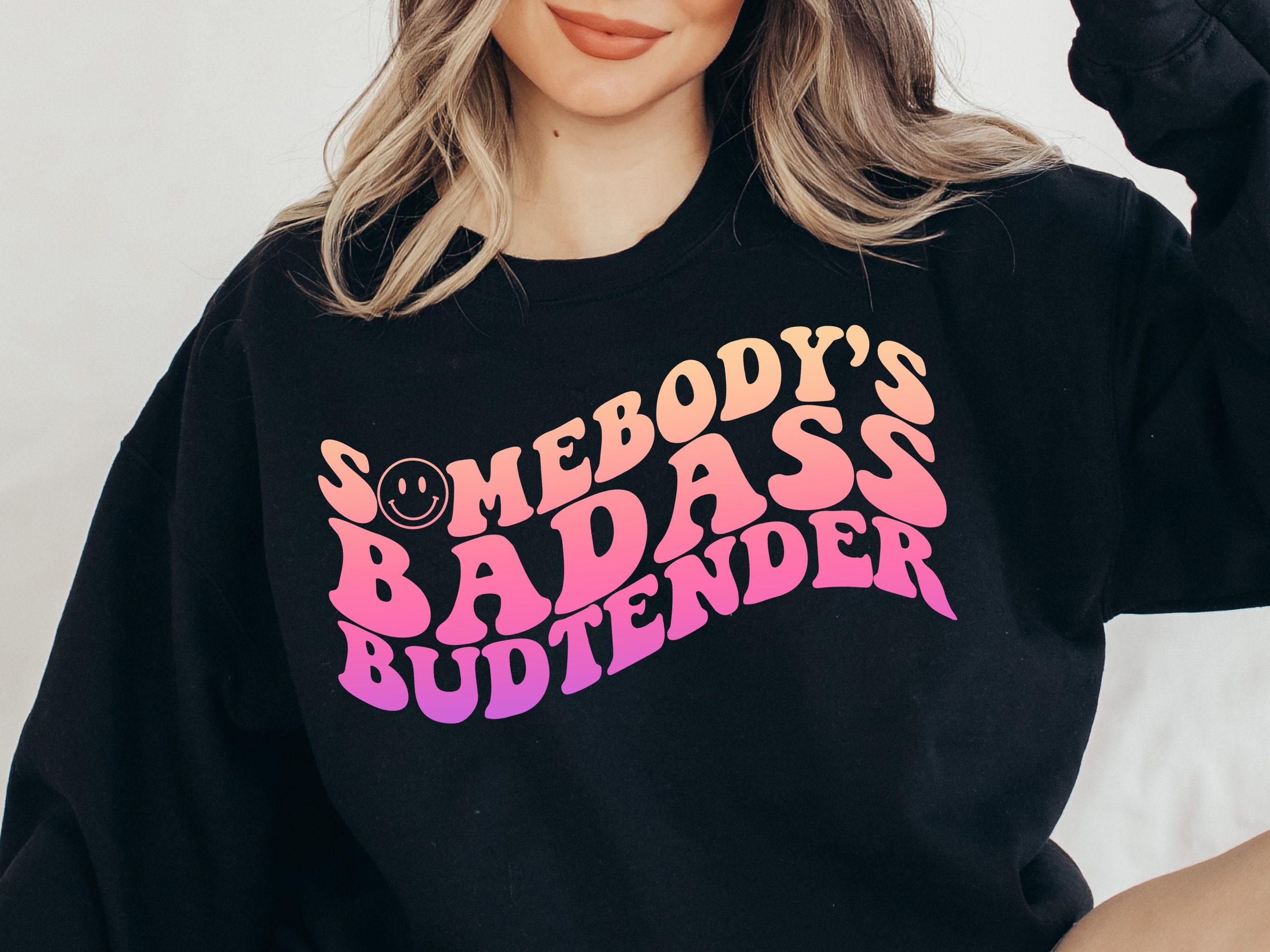 Somebody's Badass Budtender SVG PNG PDF, Badass Budtender, Budtender ...
