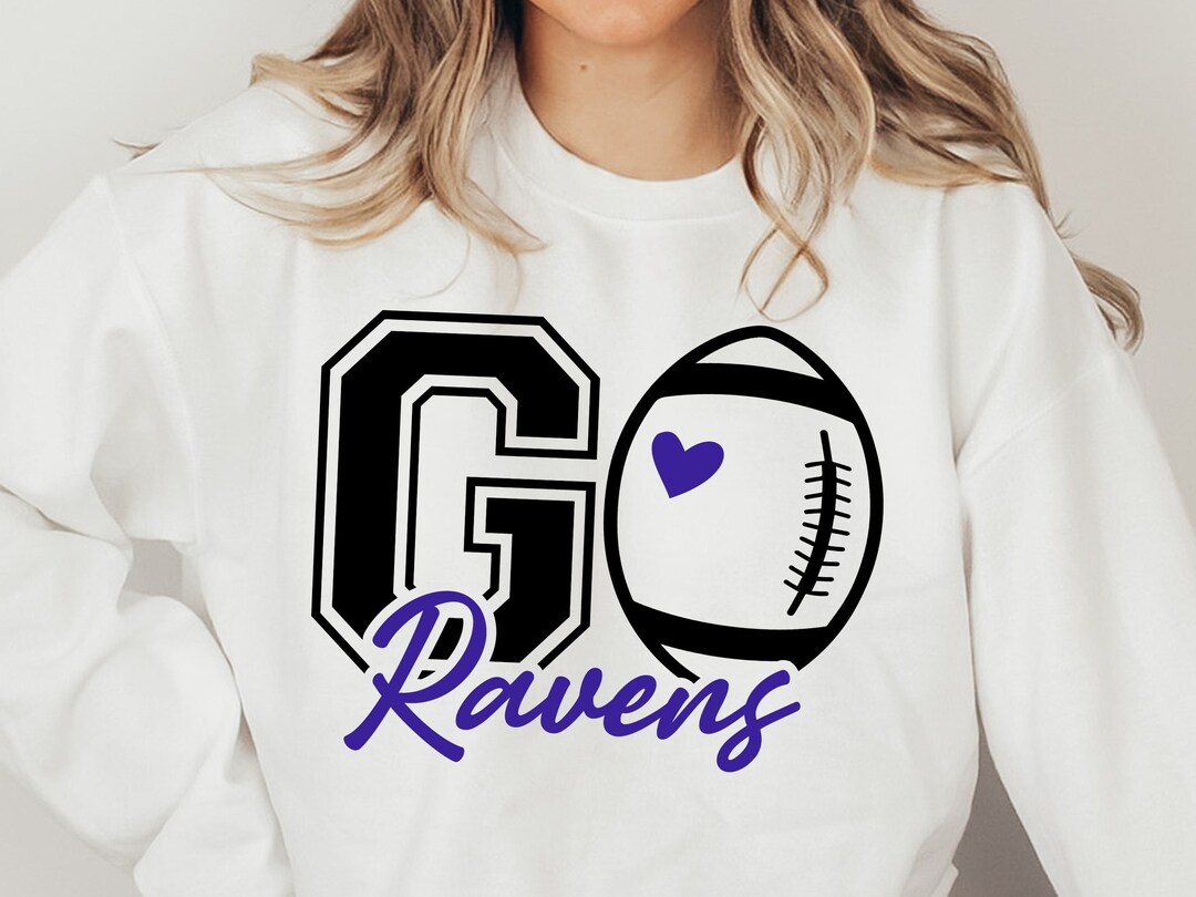 Go Ravens SVG, Ravens Mascot Svg, Ravens School Team Svg, Ravens Cheer ...
