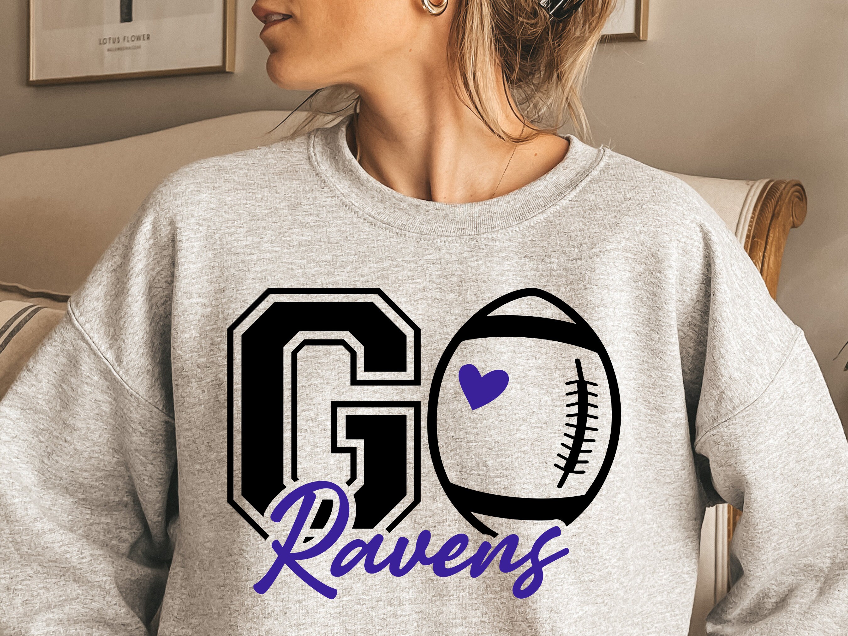 Go Ravens SVG, Ravens Mascot Svg, Ravens School Team Svg, Ravens Cheer ...