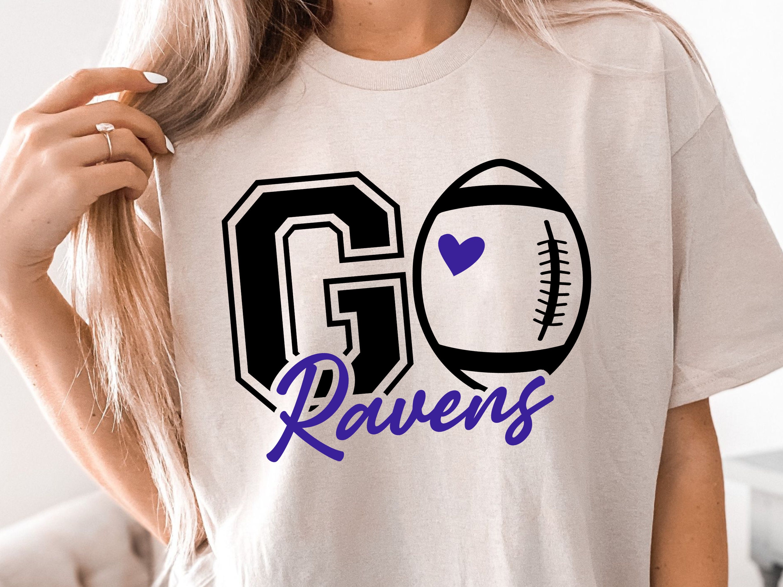 Go Ravens SVG, Ravens Mascot Svg, Ravens School Team Svg, Ravens Cheer ...