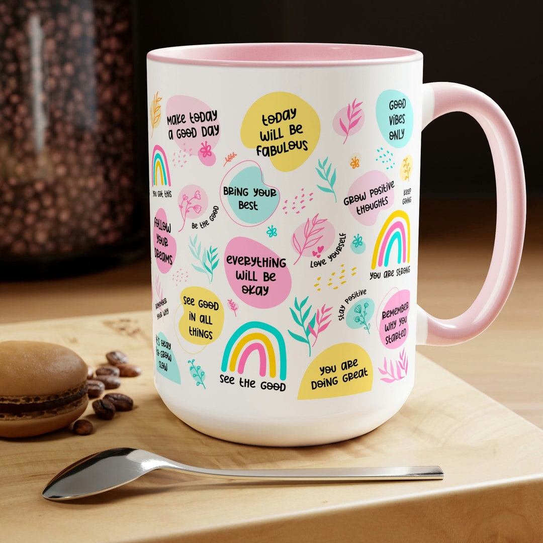 Self Love Mug Gift, Mental Health Gift, Mental Health Mug,daily ...