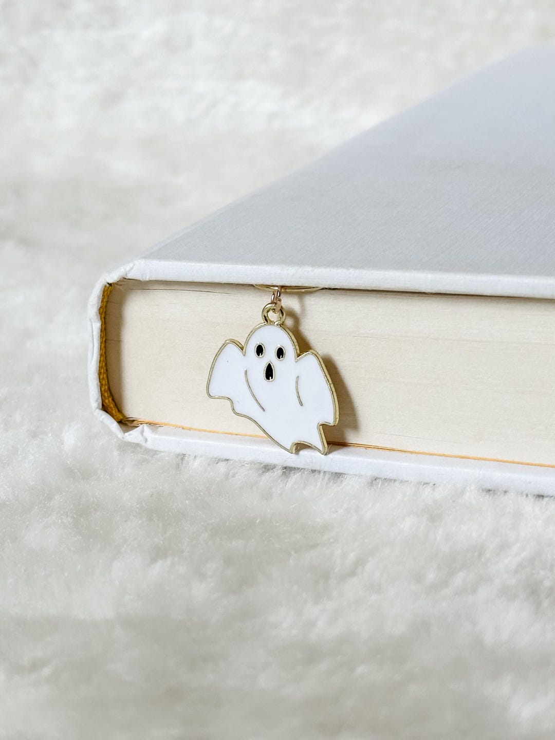 BOO Ghost Bookmark Paperclip, Spooky Bookmark, Cute Ghost Bookmark ...