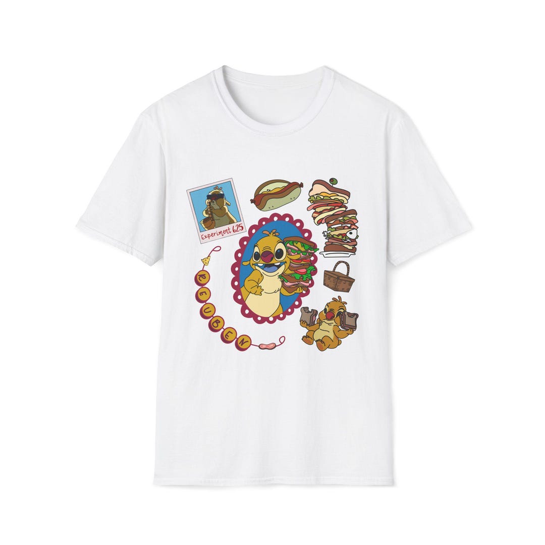 Experiment 625 Reuben Inspired Clipart Unisex T-shirt, Cartoon ...