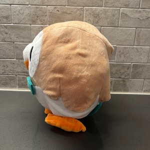 Pokemon Rowlet Plush Toys Cute Anime Plushie Pokemon Inspired Stuffed ...