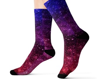 Galaxy Socks - Etsy