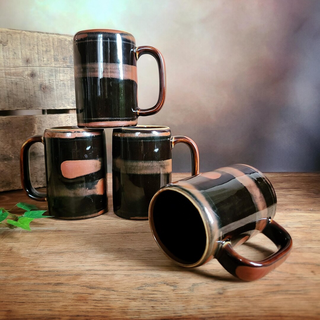 Rorstrand Viking Beer Stein Set: 1960s Carl-harry Stalhane Nordic Mugs ...