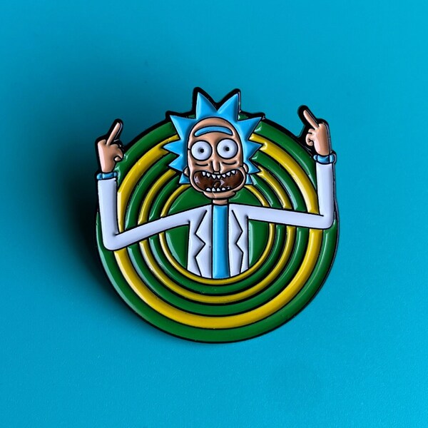 Flip off Badge - Etsy