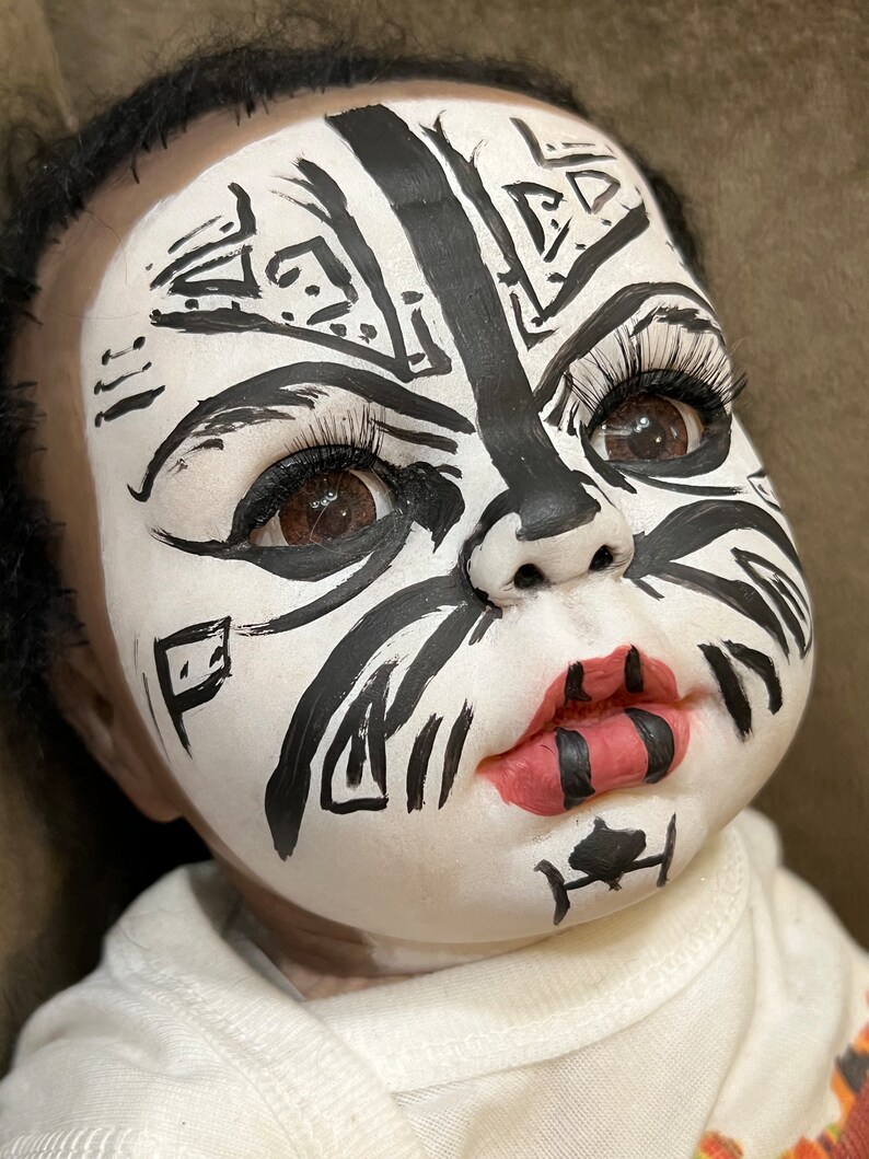OOAK Nigerian Witch Doctor Reborn Doll - Etsy
