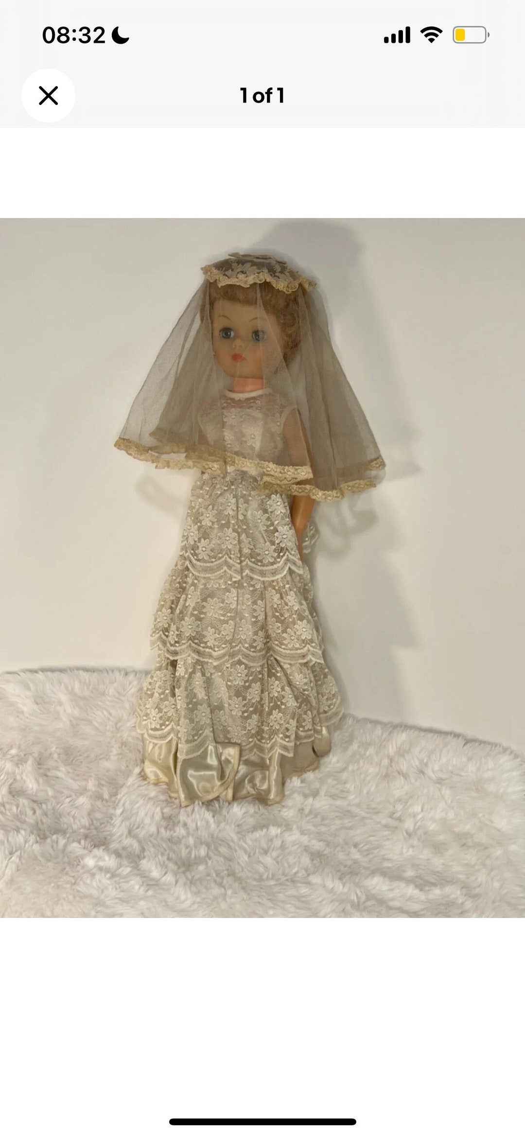 Rare Find Vintage Bride Doll - Etsy