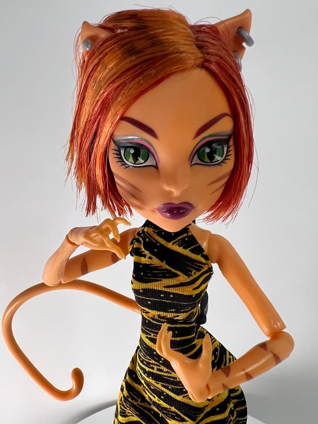 Monster High Doll Toralei Stripe G1 First Wave Rare in Custom Tiger Dress - Etsy