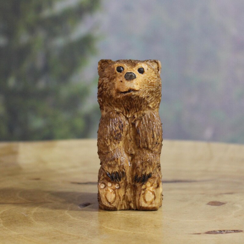 Hand Carved Bears - Etsy