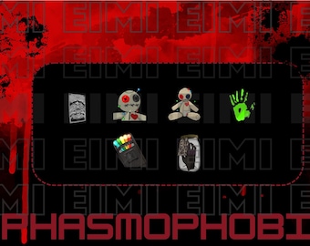 Phasmophobia Phas Phasmo Phasmo Emotes Emotes Twitch Emotes Caulk - Etsy