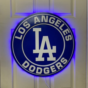 LA Dodgers Led Sign - Etsy