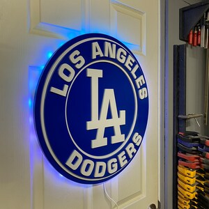 LA Dodgers Led Sign - Etsy