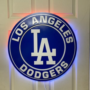 LA Dodgers Led Sign - Etsy