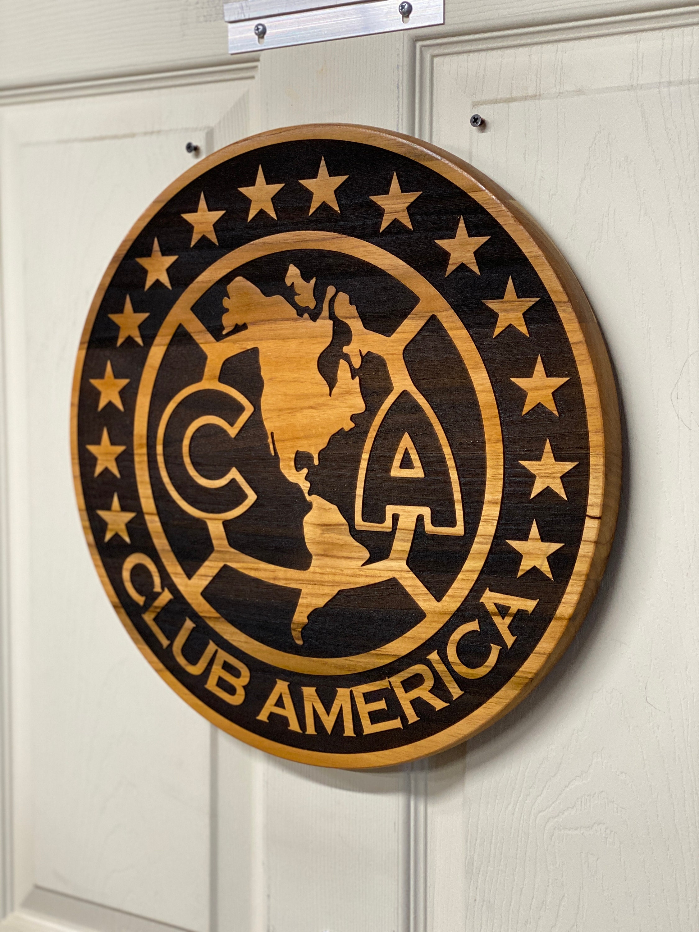 15” Club America Wood Sign - Etsy