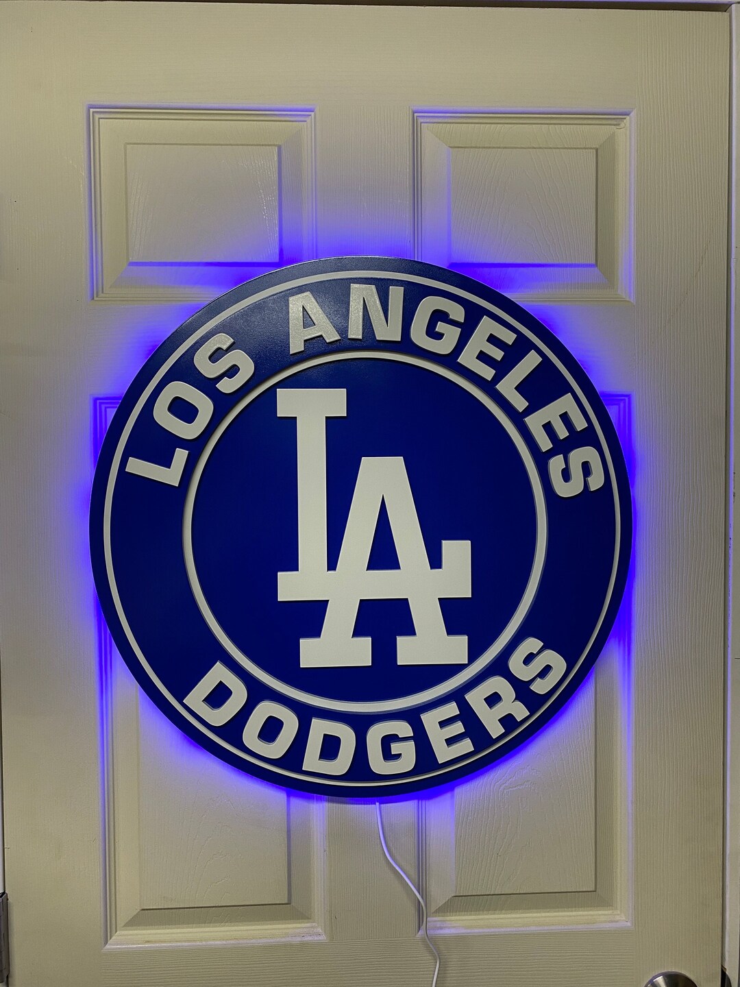 LA Dodgers Led Sign - Etsy