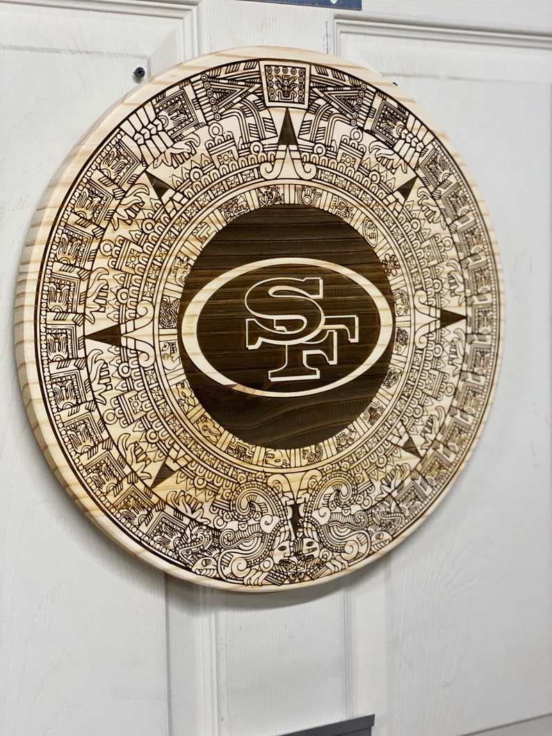 49ers Aztec Calendar - Etsy