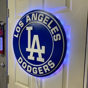 LA Dodgers Led Sign - Etsy