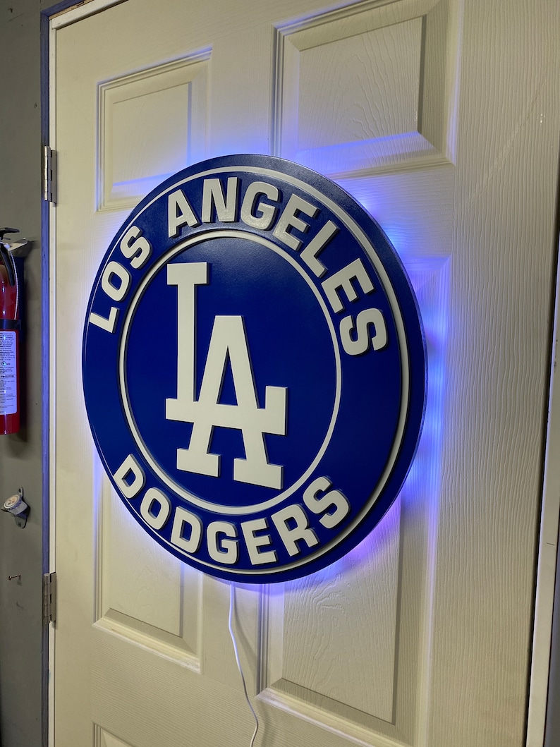 LA Dodgers Led Sign - Etsy