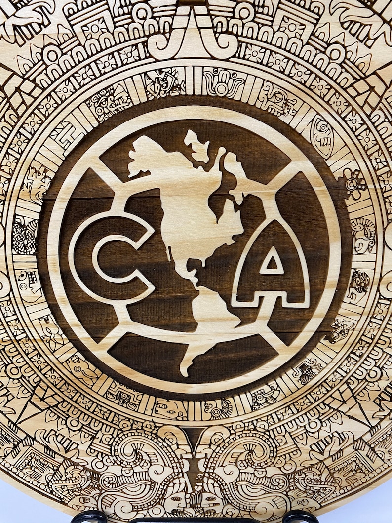 Club America Aztec Calendar - Etsy