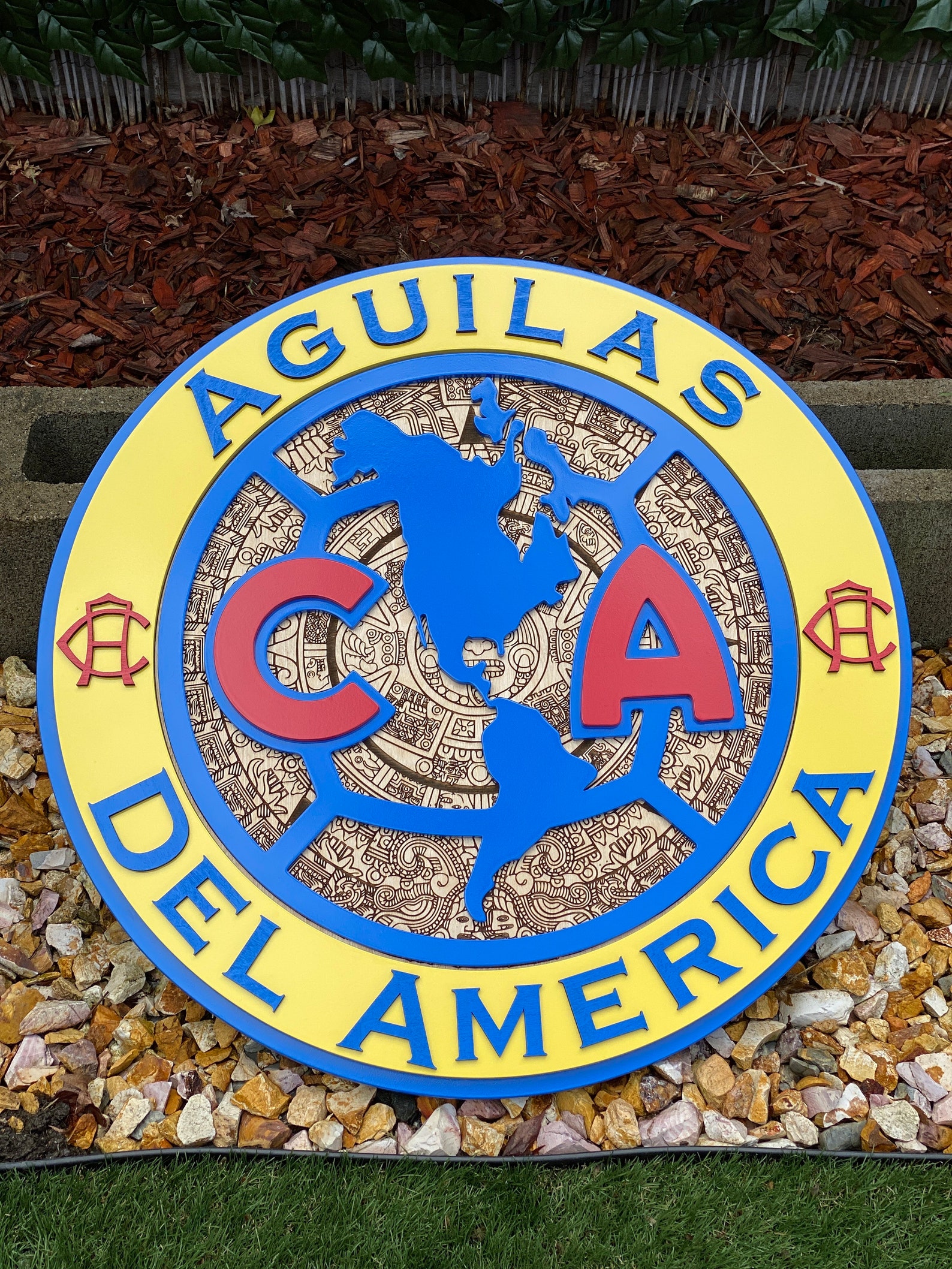 Club América With Aztec Calendar - Etsy