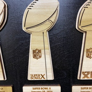 Pittsburgh Steelers Super Bowl Trophy Sign - Etsy