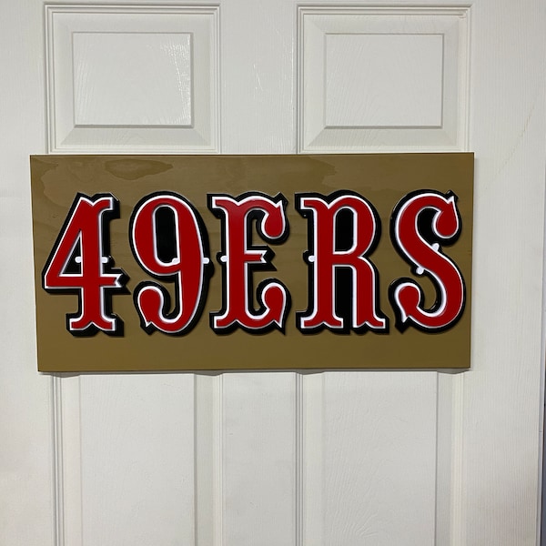 49ers Sign - Etsy