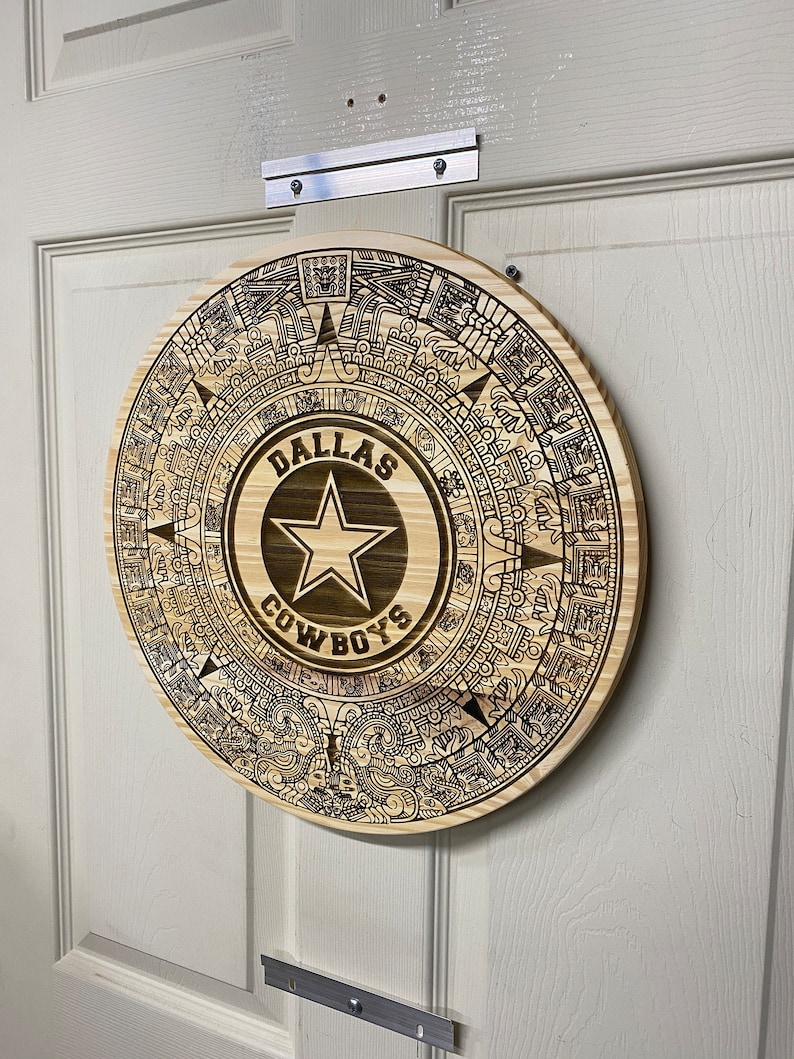 Cowboys Aztec Calendar - Etsy Finland