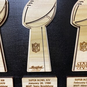 Pittsburgh Steelers Super Bowl Trophy Sign - Etsy